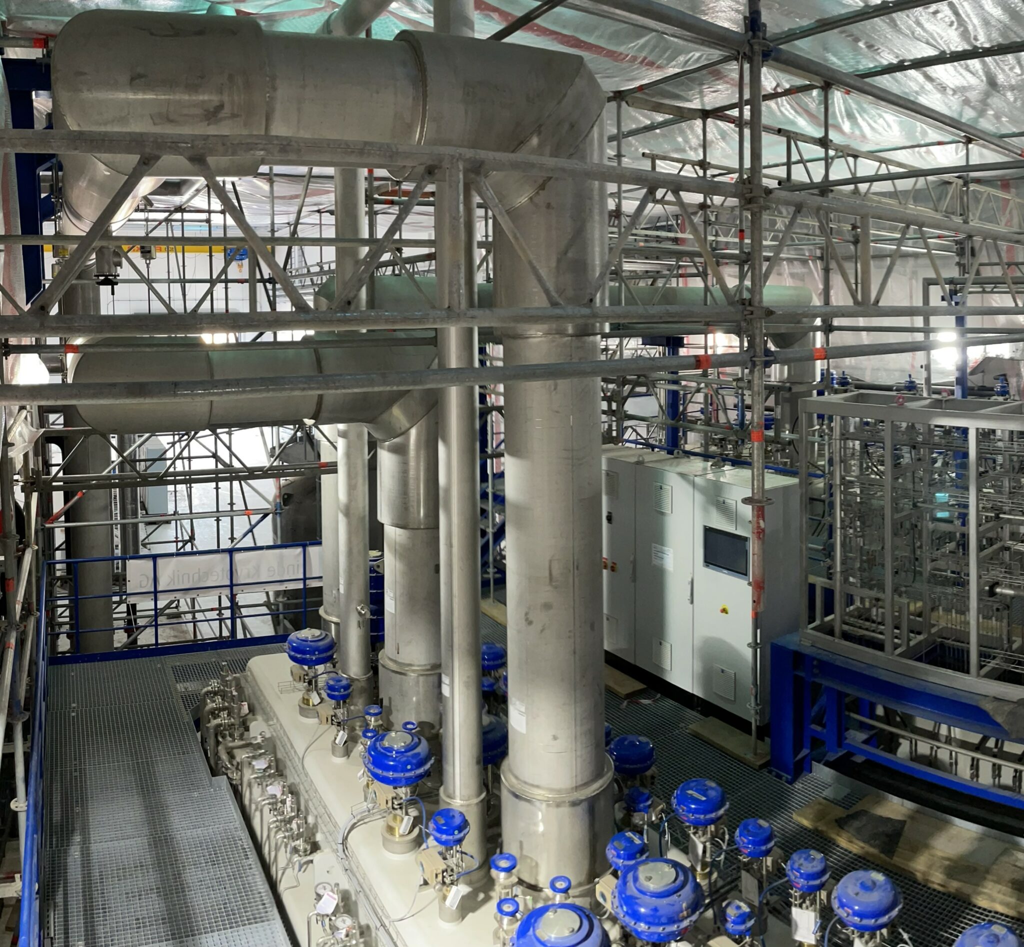 Valveboxes and piping for GSI FAIR