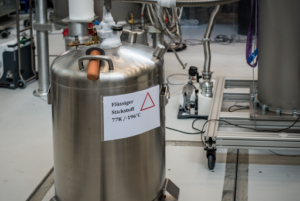 Flüssiger Stickstoff: Dichte und Gewicht